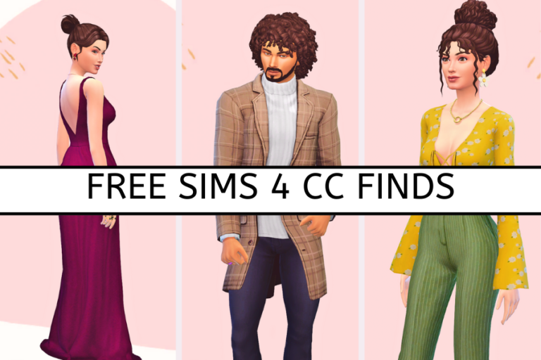 29+ Free Sims 4 CC Finds (Sims 4 Custom Content) For Your Game
