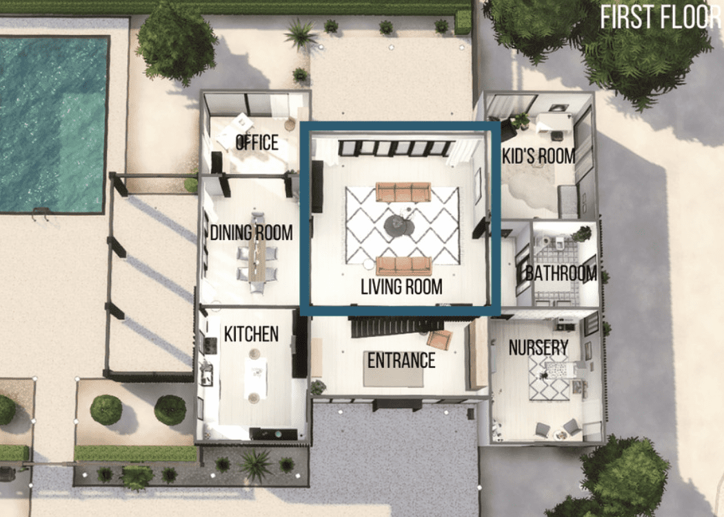45+ Easy Sims 4 House Layouts to Try This Year (Sims 4 Floor Plans)