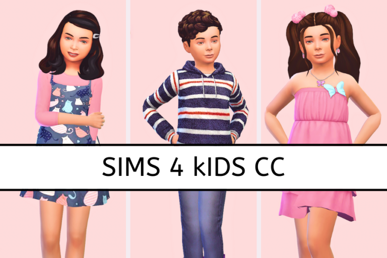 71+ Best Sims 4 Kids CC and Mods You'll Absolutely Love (Sims 4 Child CC)