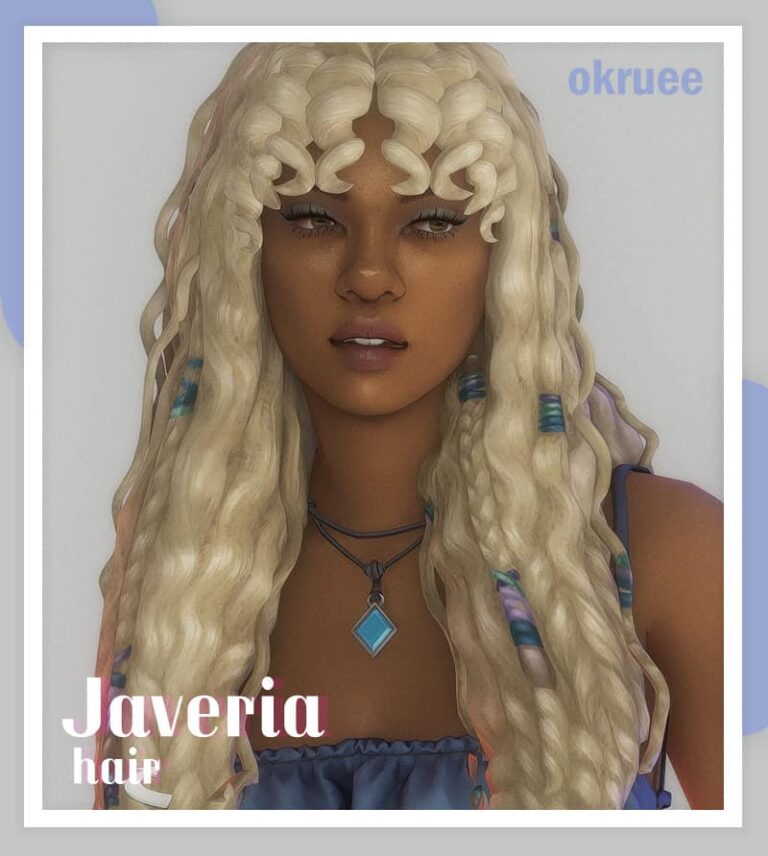 101+ Stylish Sims 4 Curly Hair CC to Add to Your CC Folder