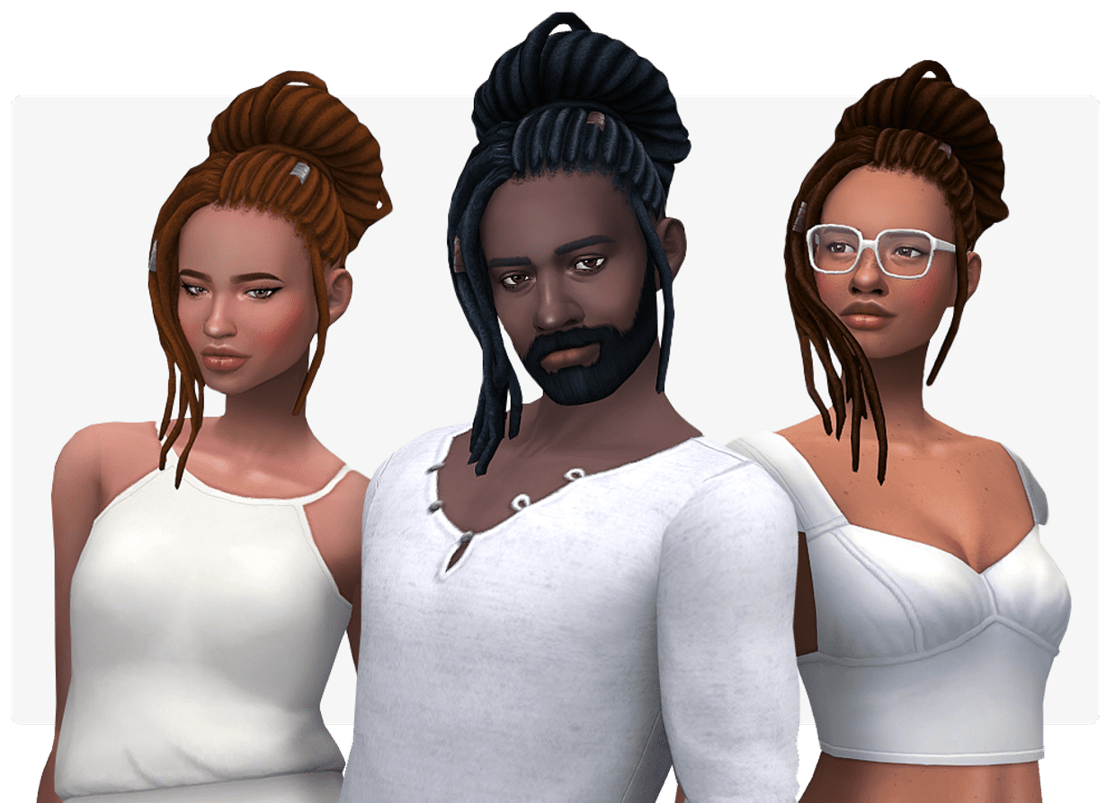73+ Stunning Sims 4 Black Hair CC That Will Blow Your Mind