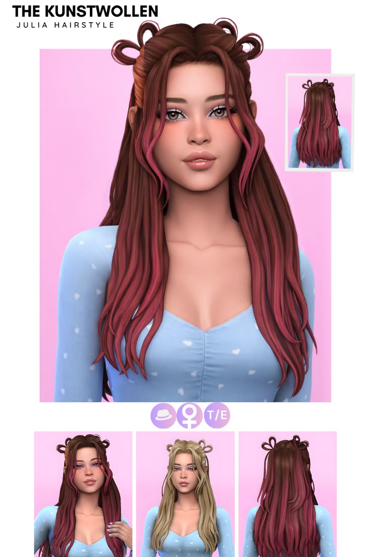 The Ultimate List of Sims 4 CC Hair Female I Can’t Play Without