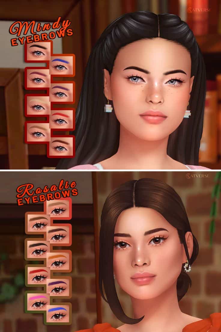 35+ Best Sims 4 Eyebrows For Your CC Folder (Updated!)