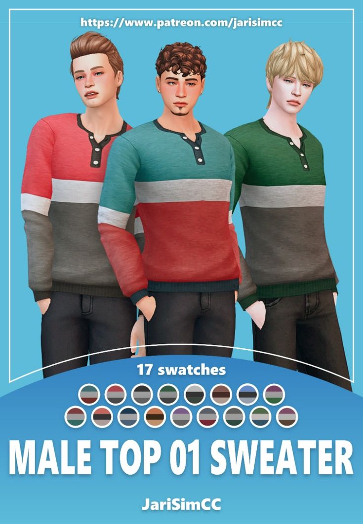 Sims 4 Male Clothes CC: 41+ Best Custom Content For Your Game