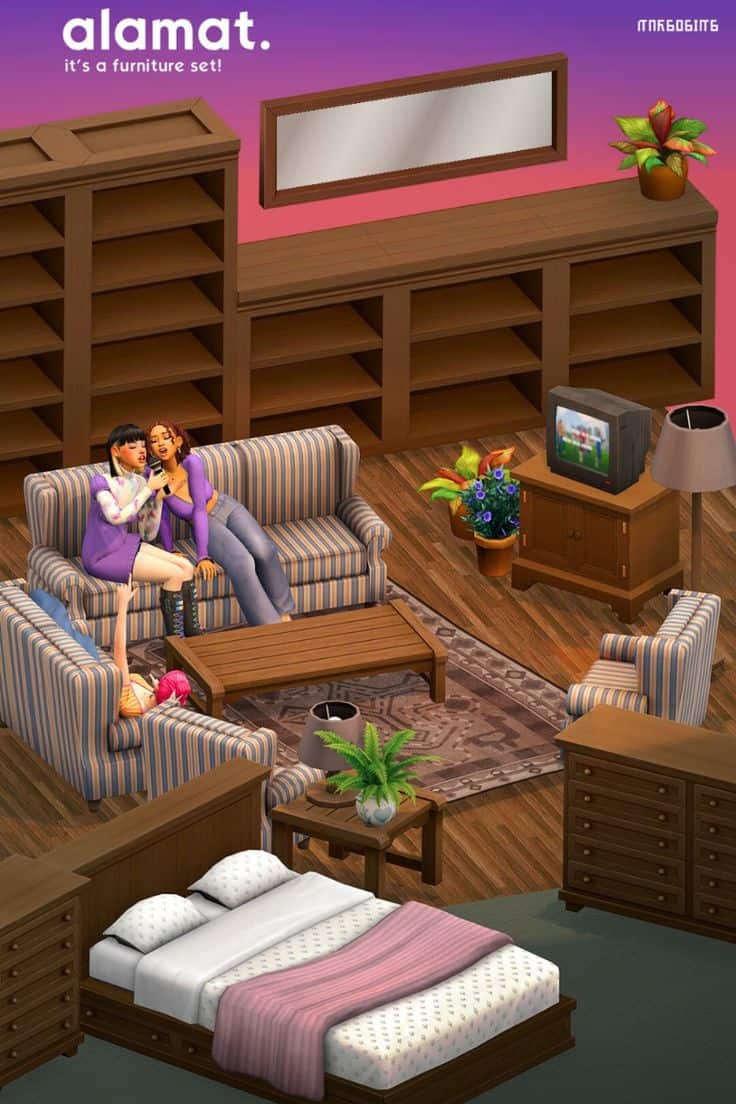 55+ Stunning Sims 4 Furniture CC Packs to Add to Your CC Folder