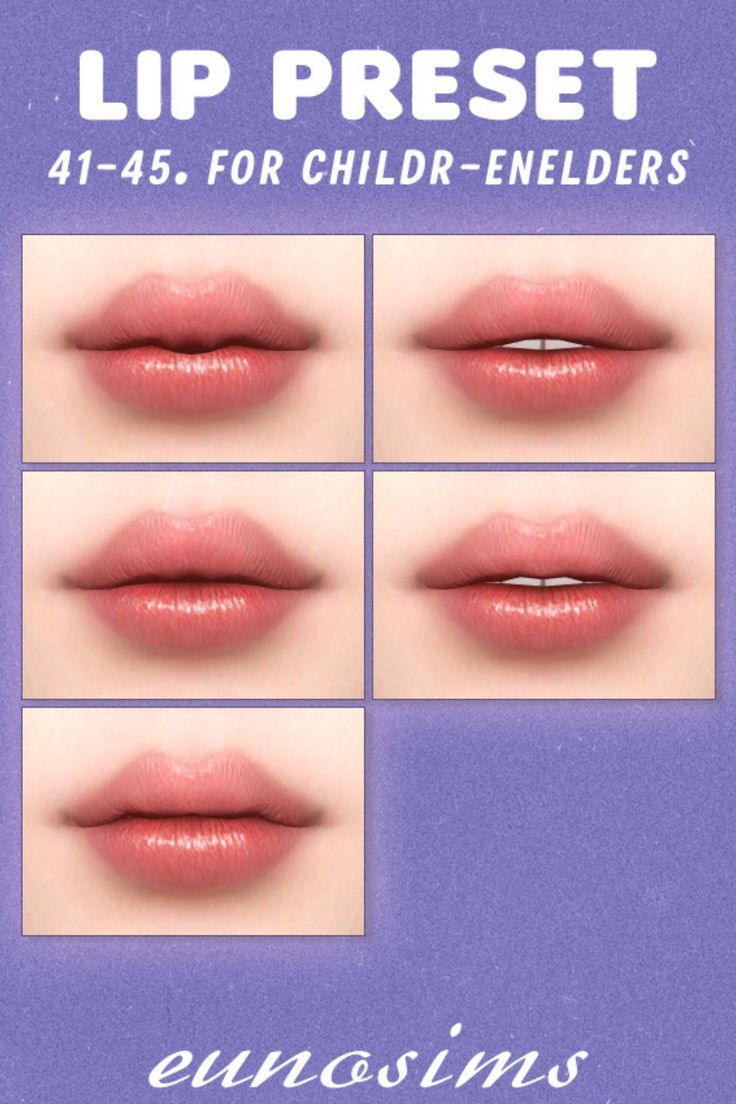 31+ Best Sims 4 Lip Presets You Need to Download Now