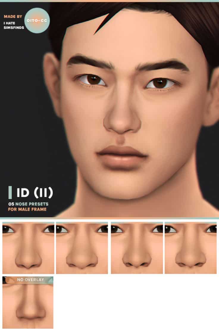 25+ Best Sims 4 Nose Presets You Should Have In Your CC Folder