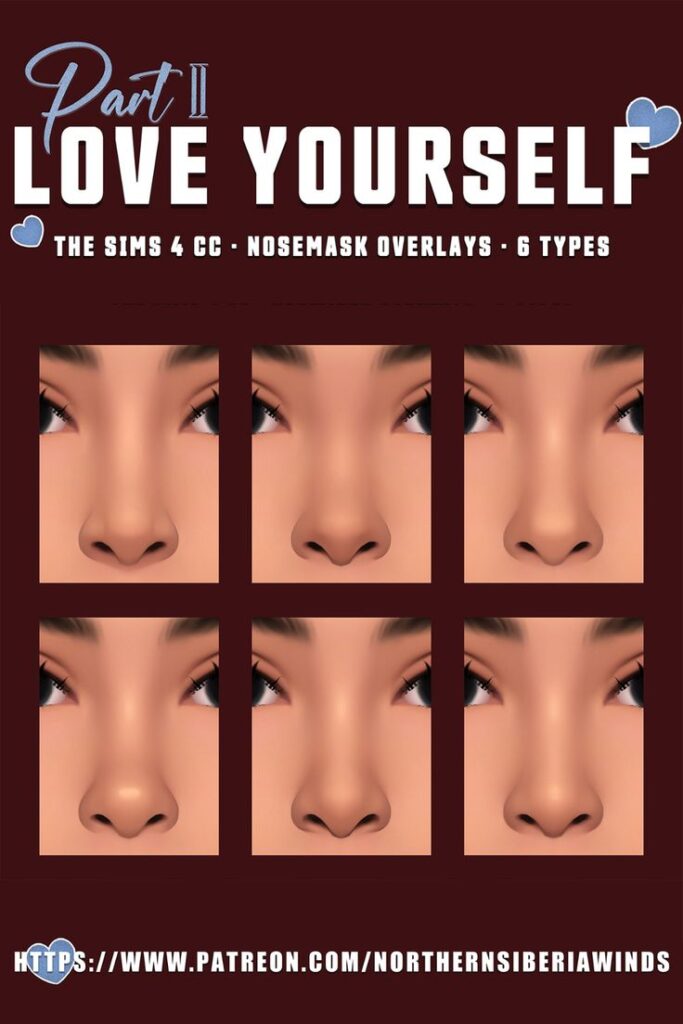 25+ Best Sims 4 Nose Presets You Should Have In Your CC Folder