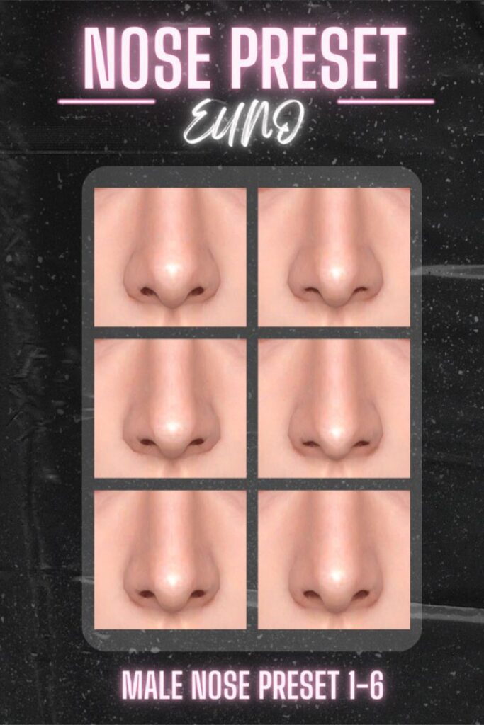 25+ Best Sims 4 Nose Presets You Should Have In Your CC Folder