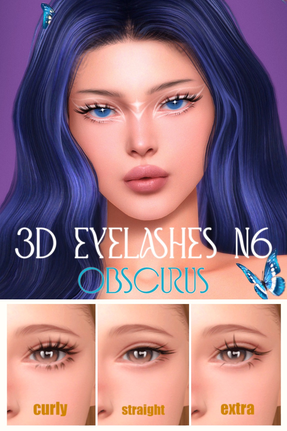35+ Stunning Sims 4 Eyelashes To Create A Lovely Sim
