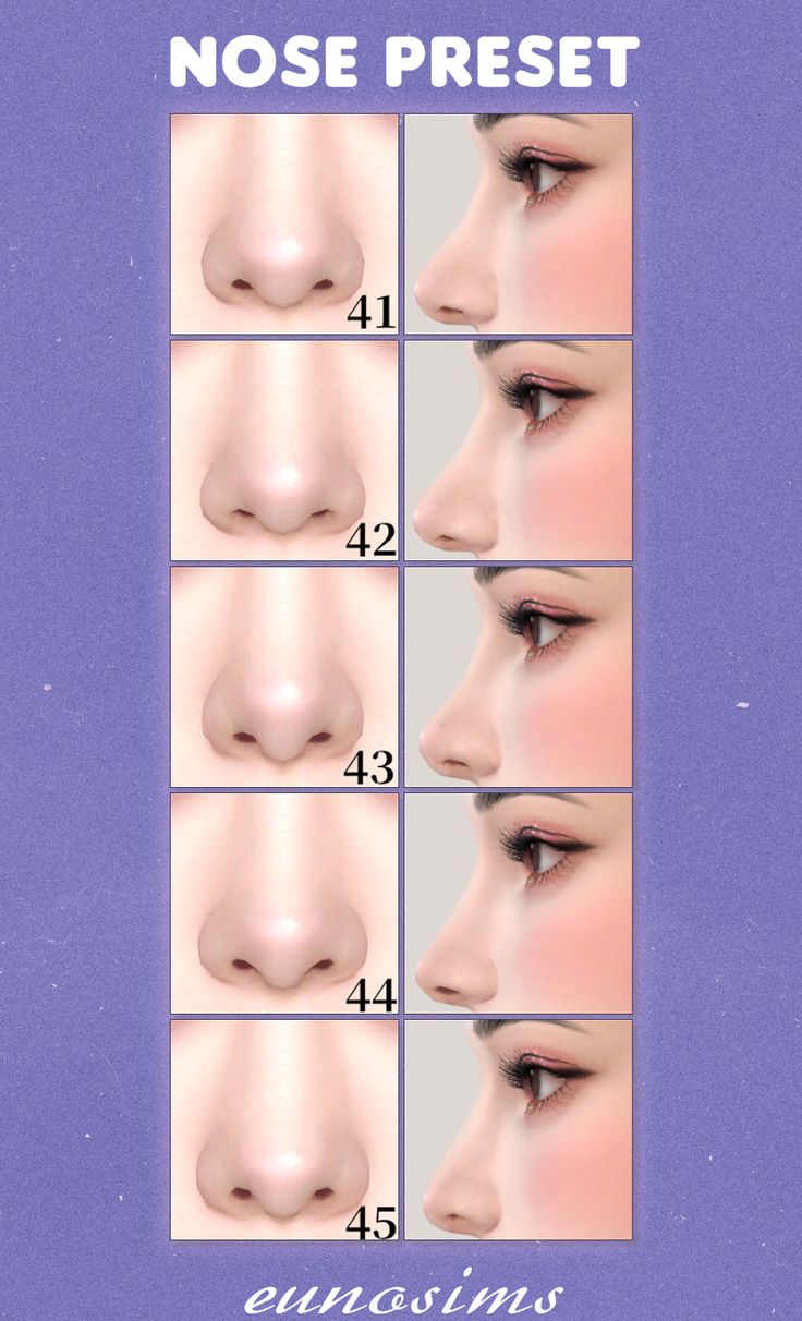 25+ Best Sims 4 Nose Presets You Should Have In Your CC Folder