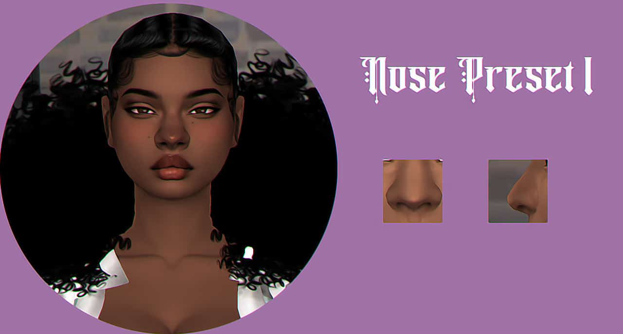25+ Best Sims 4 Nose Presets You Should Have In Your CC Folder