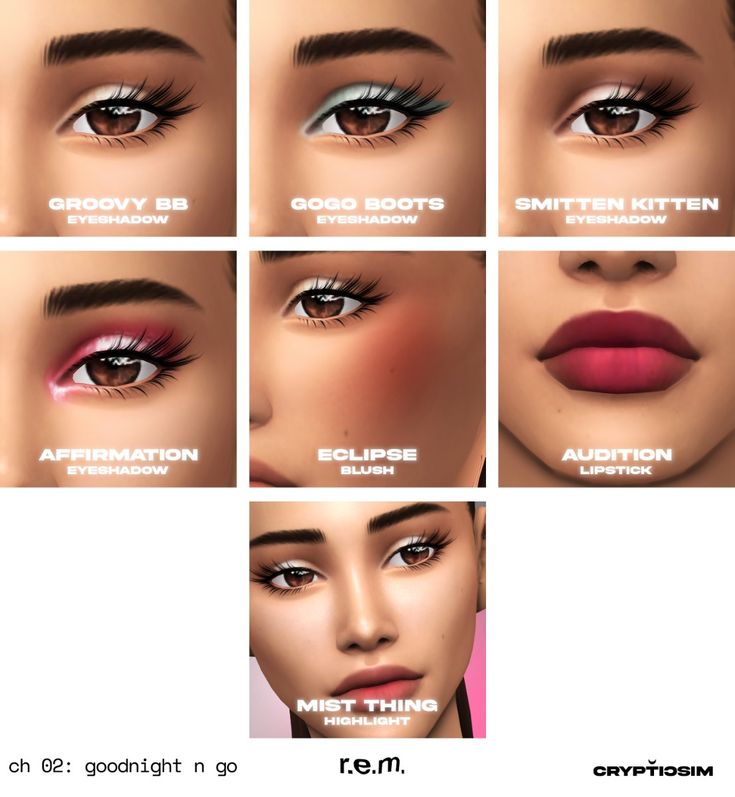 Sims 4 Cc Maxis Match Lipstick Palettes - Infoupdate.org