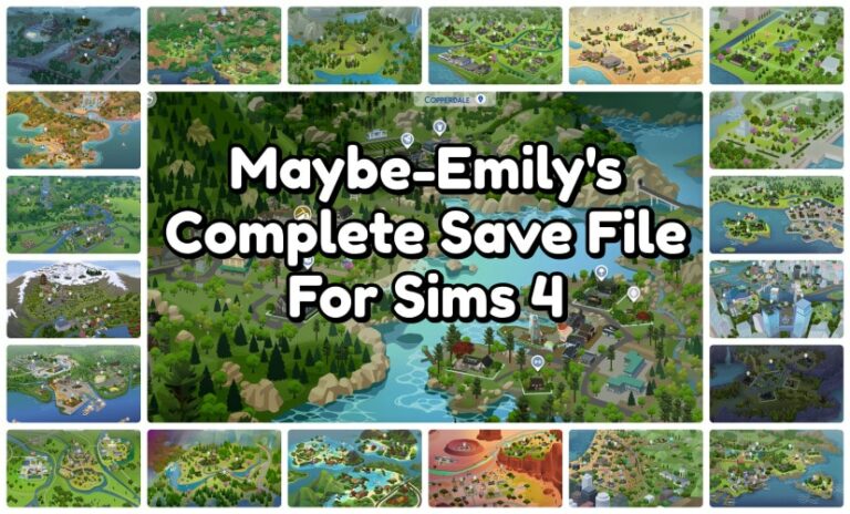 33+ Amazing Sims 4 Save Files You Should Try (Updated 2025!)
