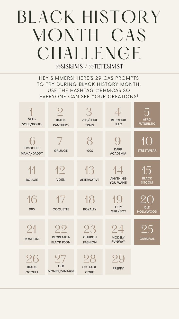 31+ Most Popular Sims 4 CAS Challenges (Updated!)