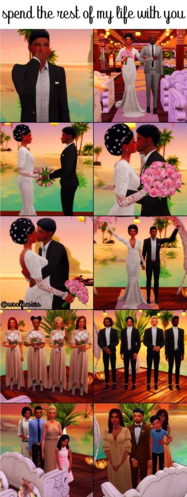 25+ Stunning Sims 4 Wedding Poses For A Lovely Photo Shoot