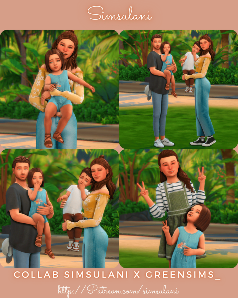 35+ Gorgeous Sims 4 Family Poses to Download Now