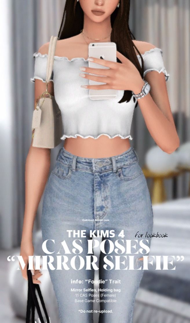 29+ Must-Have Sims 4 Selfie Poses for the Perfect Simstagram Pic