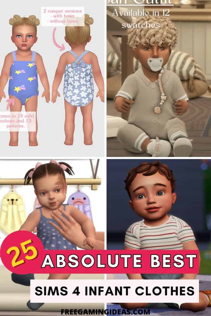 63+ Cutest Sims 4 Infant CC To Quickly Fill Up Your CC Folder