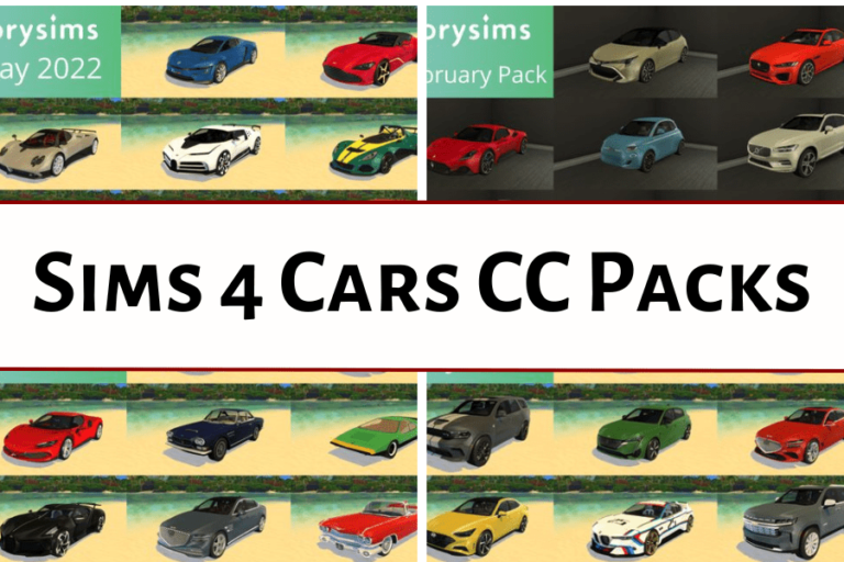 The Ultimate List of Sims 4 Cars (CC, Mods, and More)