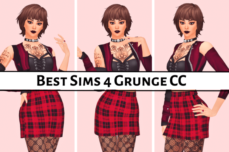 39+ Must Have Sims 4 Grunge CC (Updated 2025!)