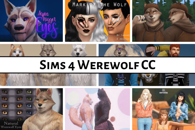 35+ Sims 4 Werewolf CC To Fill Up Your CC Folder (Updated 2025!)
