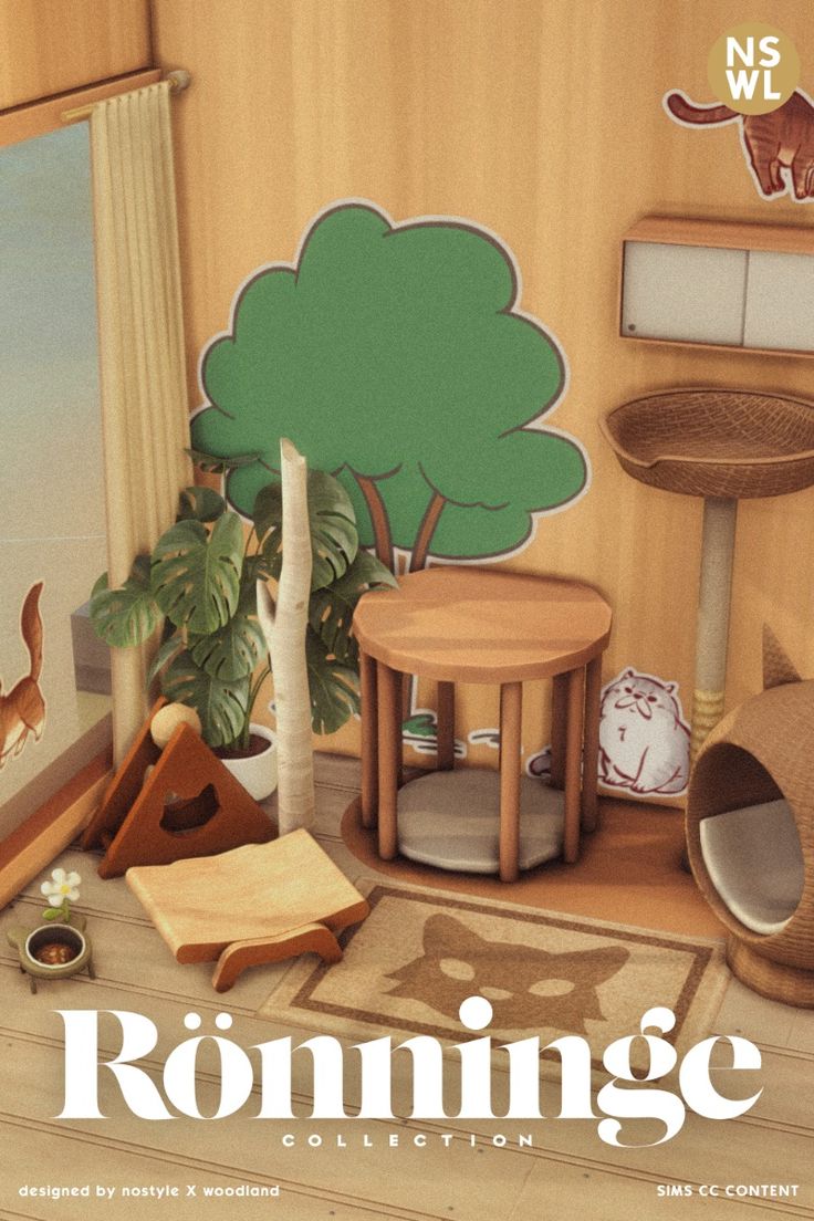 Sims 4 Pet CC: 41 Maxis Match Pets (Bed, Furniture, and More!)