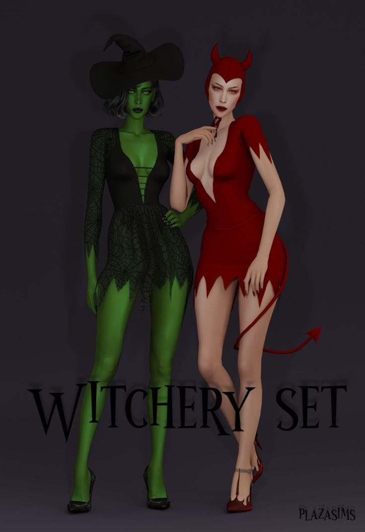 43+ Must-Have Sims 4 Witch CC (Hat, Dress, Decor, and More)