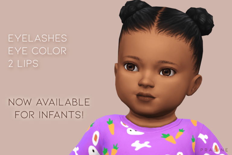 The Most Adorable Sims 4 Infant Eyelashes (The Ultimate List)