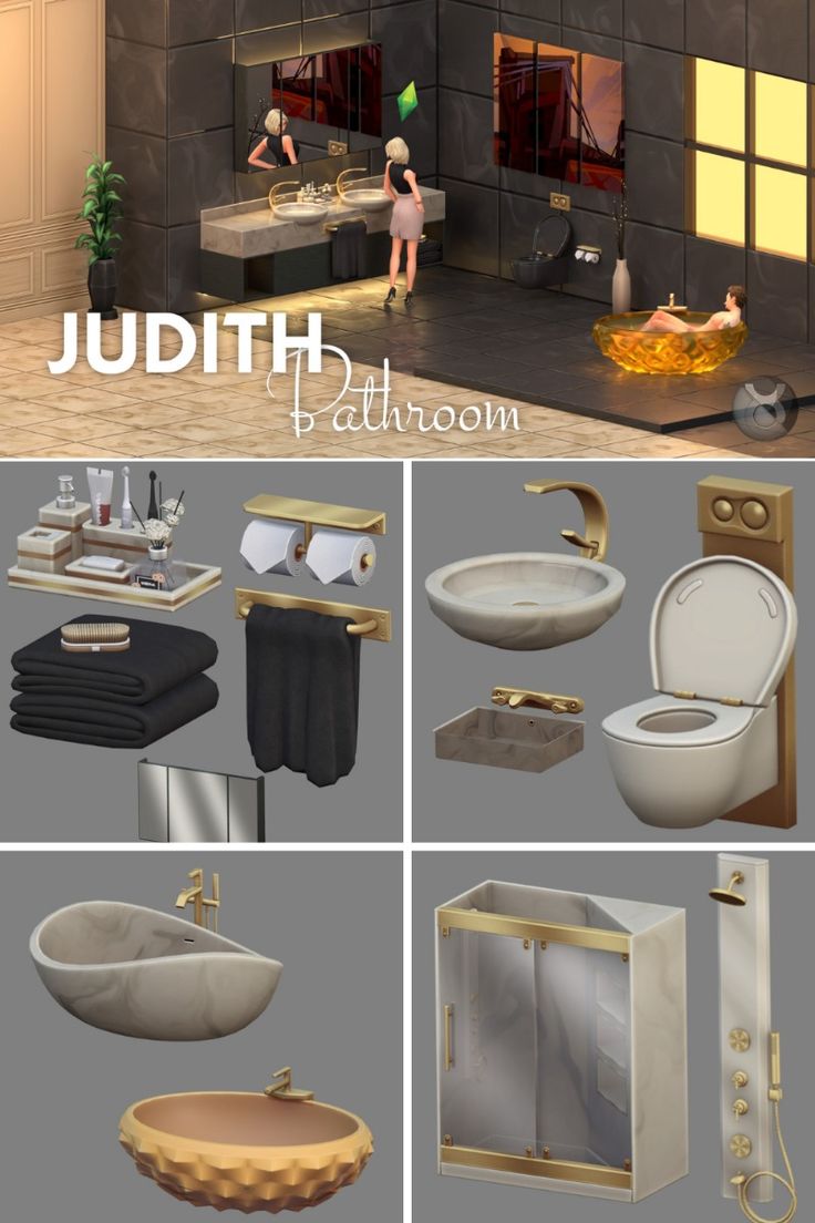 33+ Best Sims 4 Bathroom CC to Quickly Fill Up Your CC Folder