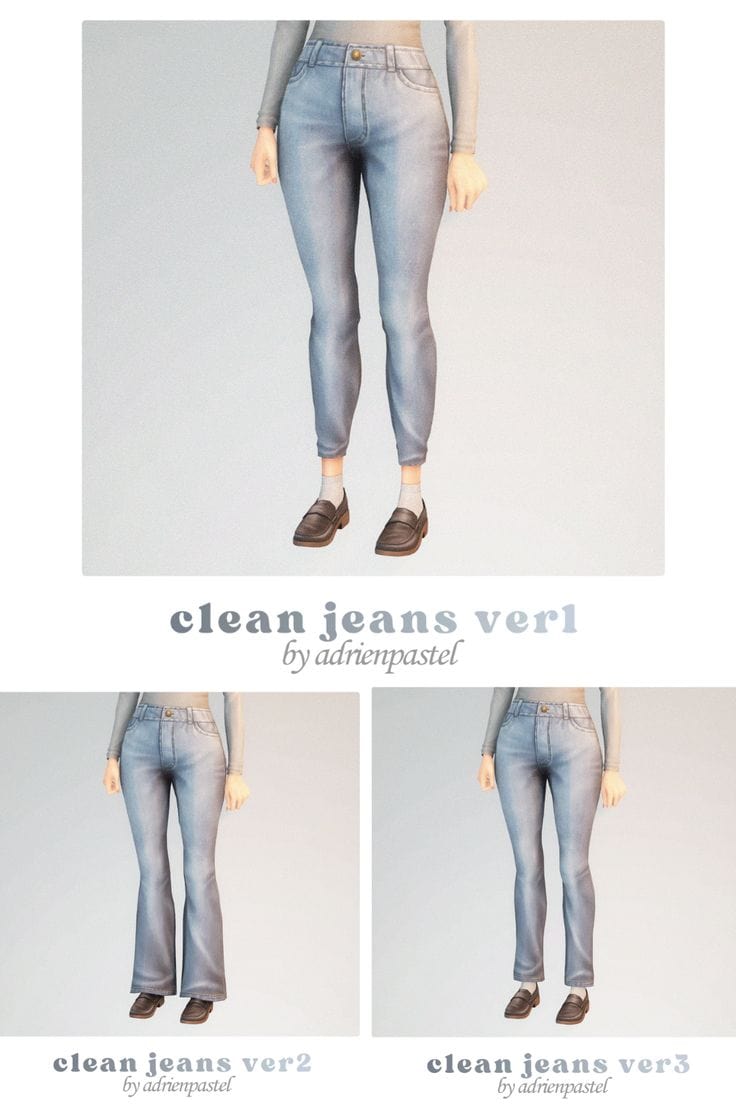 37+ Sims 4 Jeans CC: The Ultimate Collection for Your CC Folder