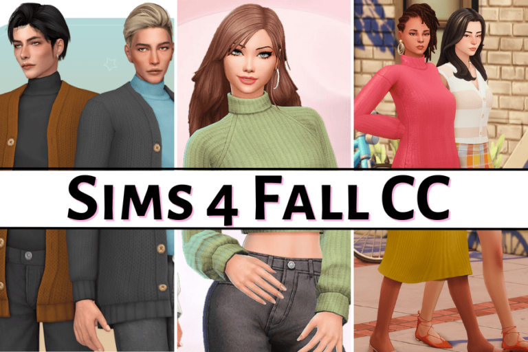25+ Sims 4 Fall CC Pieces to Embrace the Autumn Vibes