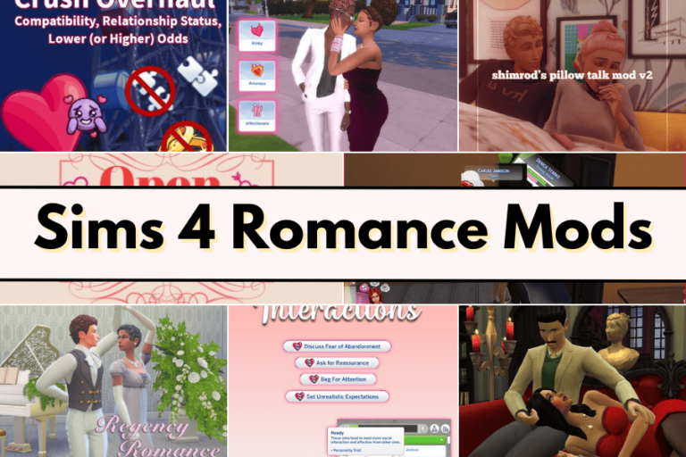 37+ Cutest Sims 4 Romance Mods You Can’t Miss (Updated 2026!)