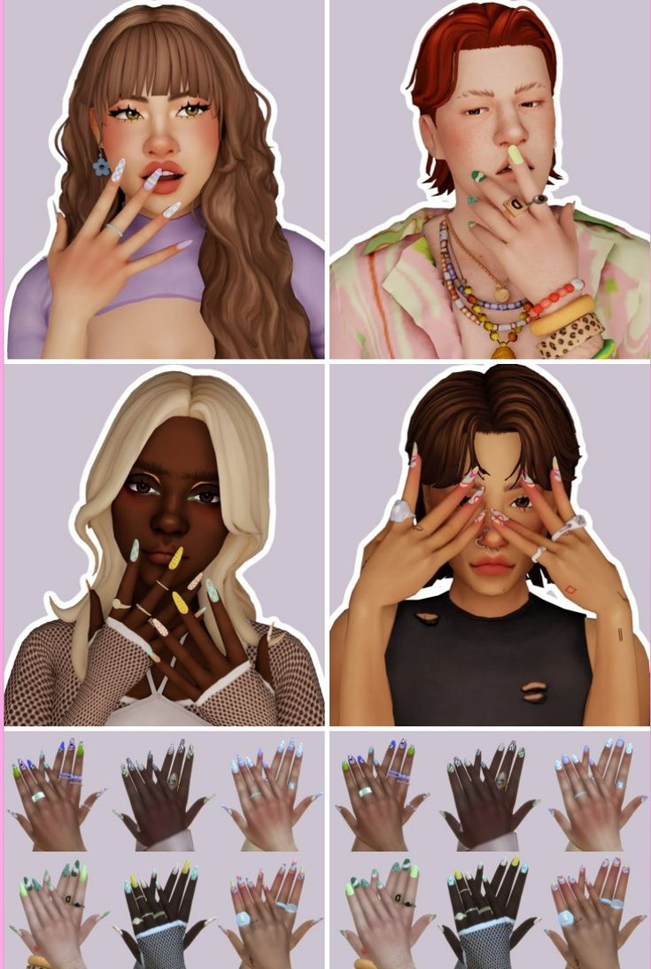 Sims 4 Nails CC: 39+ Best Custom Content for Fashionable Fingers
