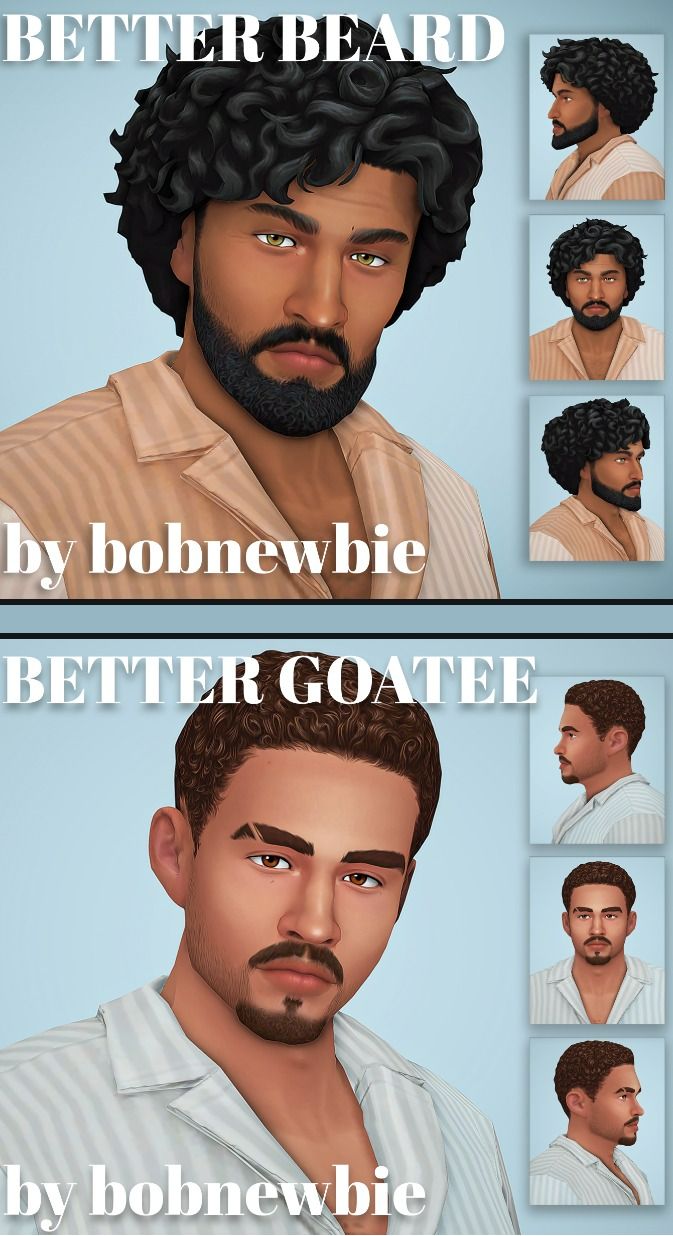 31+ Ultimate Sims 4 Beard CC and Facial Hair CC You Can't Miss Out On
