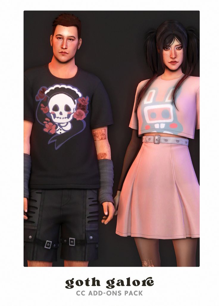 33+ Sims 4 Goth CC (Clothes, Furniture, Hair, and More)