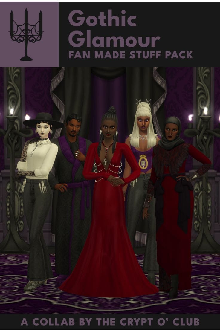 33+ Sims 4 Goth CC (Clothes, Furniture, Hair, and More)