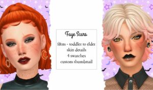 Sims 4 Scars CC: 29+ Body, Acne, and More Scar Mods