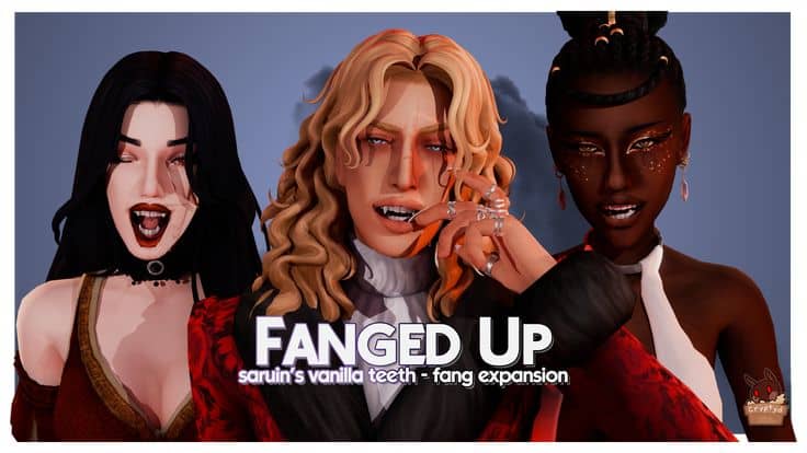 25+ Sims 4 Teeth CC and Mods (Replacement, Overlay, and More)