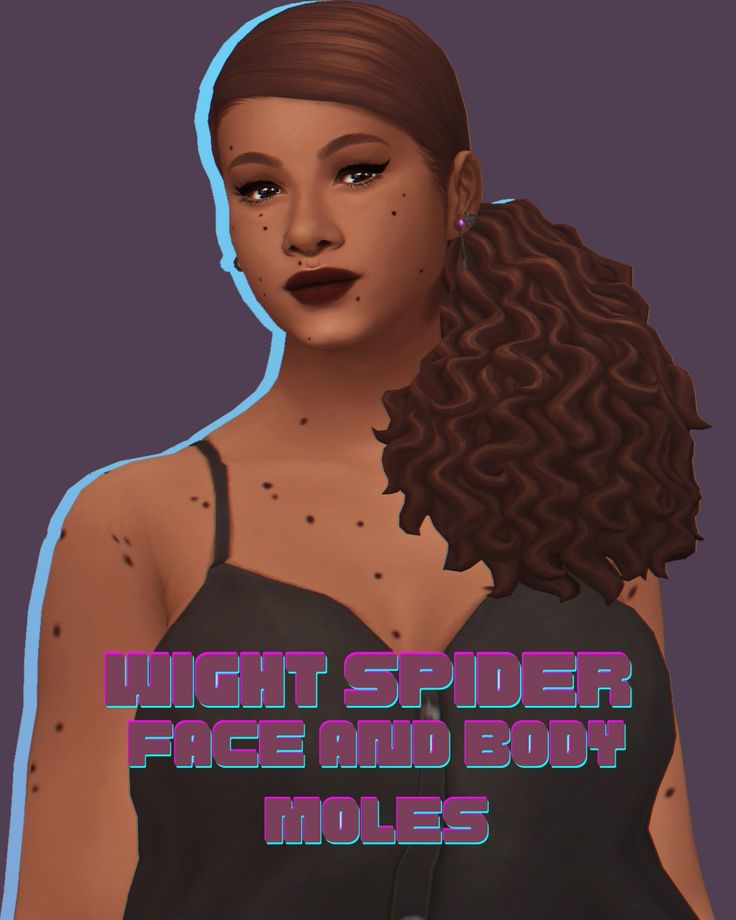 31+ Sims 4 Moles CC to Enhance Your Sim's Realism and Beauty