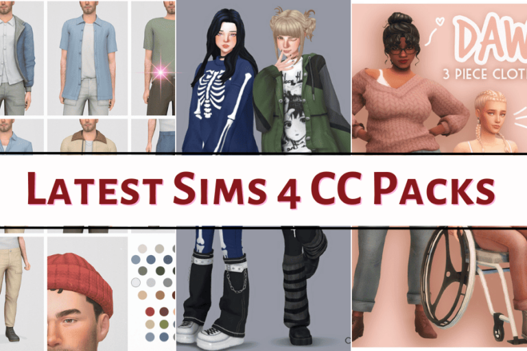 The Ultimate List of Sims 4 CC Packs ( Maxis Match & Free )