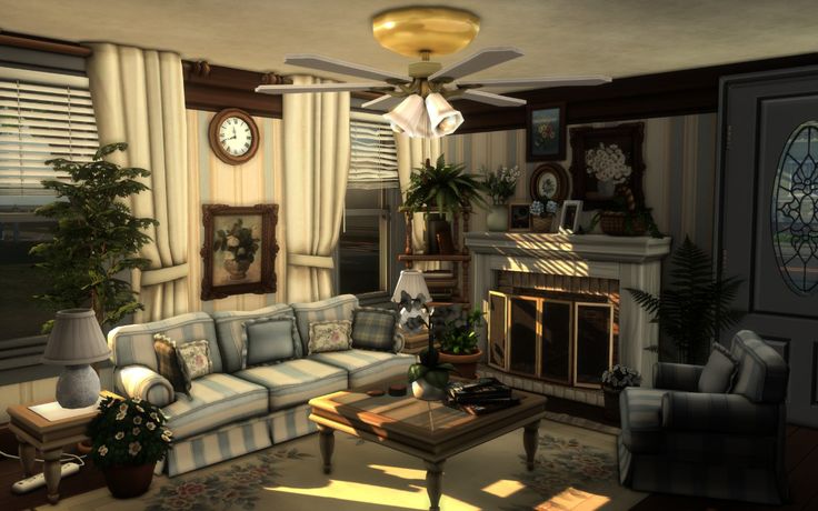 25+ Maxis Match Sims 4 Living Room CC (Furniture CC & Clutter CC)