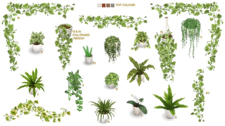 31 Sims 4 Plants CC (Hanging, Indoor, Outdoor Plants, and More)