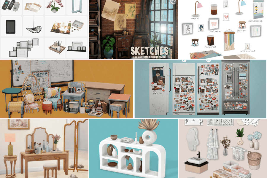 The Ultimate List of Sims 4 Decor CC and Clutter (Maxis Match)