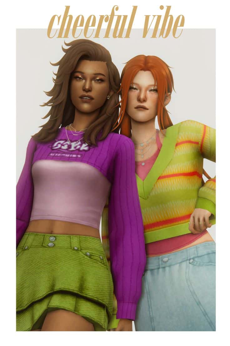 The Ultimate List of Sims 4 Female Clothes CC (Maxis Match & Free)