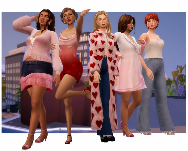The Ultimate List of Sims 4 Female Clothes CC (Maxis Match & Free)
