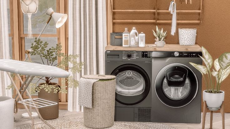 Sims 4 Laundry CC & Mods: 25+ Essential Appliances, Clutter, and Decor