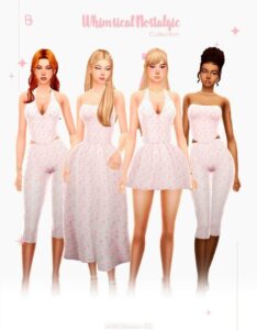 The Ultimate List of Sims 4 Female Clothes CC (Maxis Match & Free)