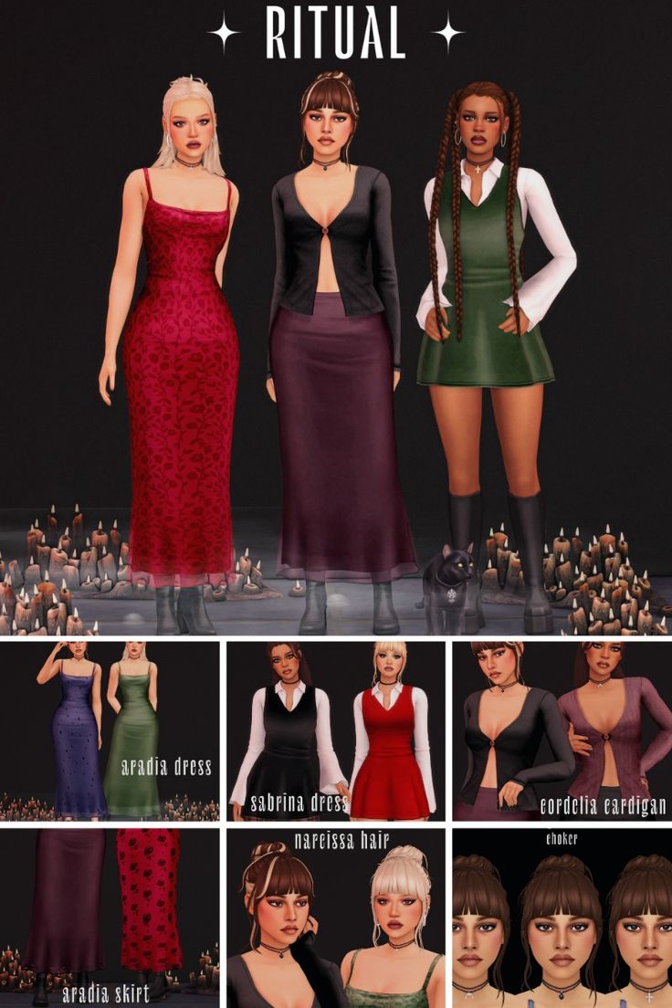 51+ Sims 4 CC Clothes Packs for Male and Female Sims (Maxis Match)