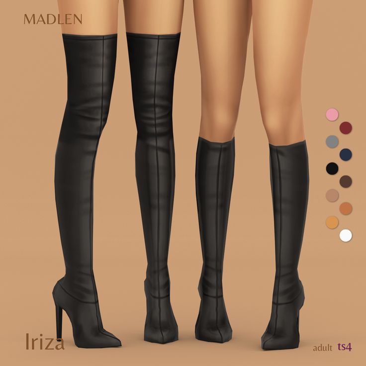 27+ Sims 4 Boots CC for Your Male and Female Sims (Sims 4 Shoes CC Folder)